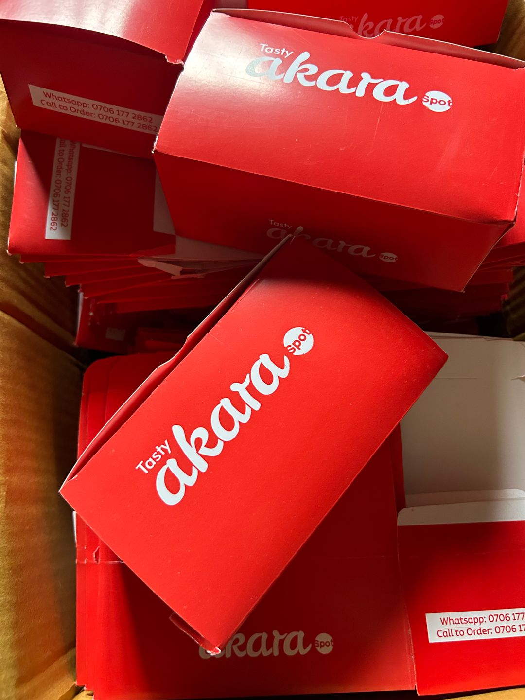 BRANDED TAKEOUT BOXES - 6” x 3” x 3” / MINIMUM ORDER QUANTITY OF 500 ...