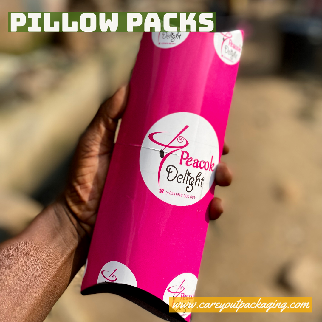 BRANDED PILLOW PACKS - 3 SIZES - Carey-Out Packaging | Take App