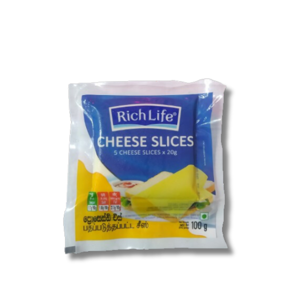 Rich Life Cheese 5 Slices 20g - Mahajana Super