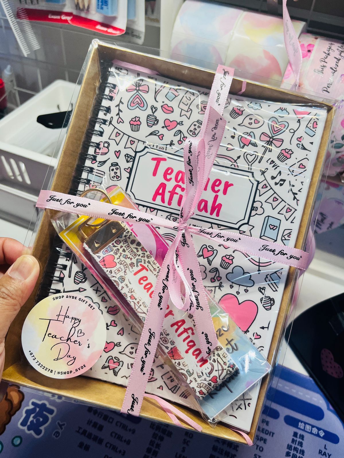 Notebook + Wristlet Keychain - Ayde Design & Co. Printing Services ...