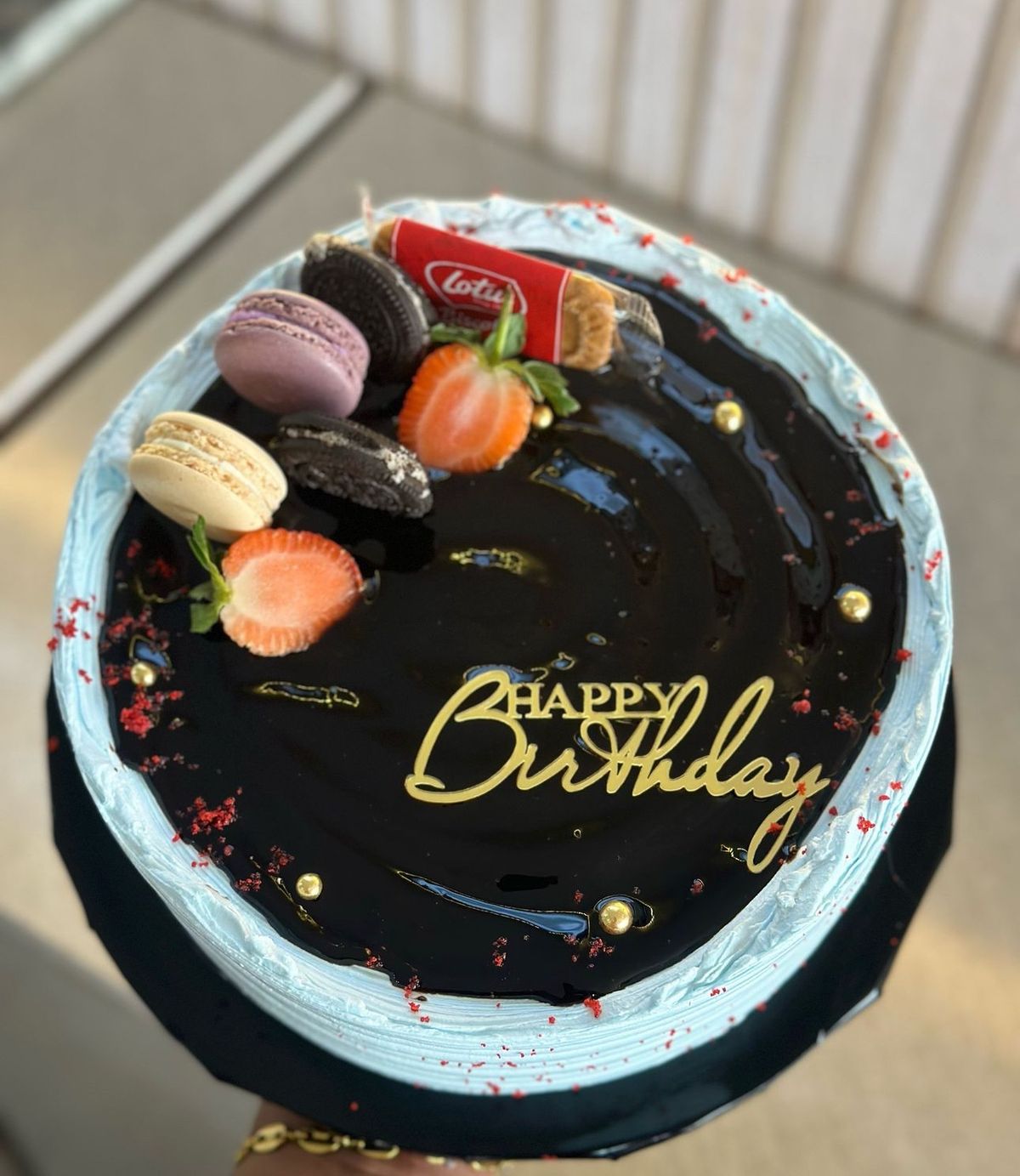 8 inches 1 Layer Whipped cream cake - SUPER FAST CAKES!💨