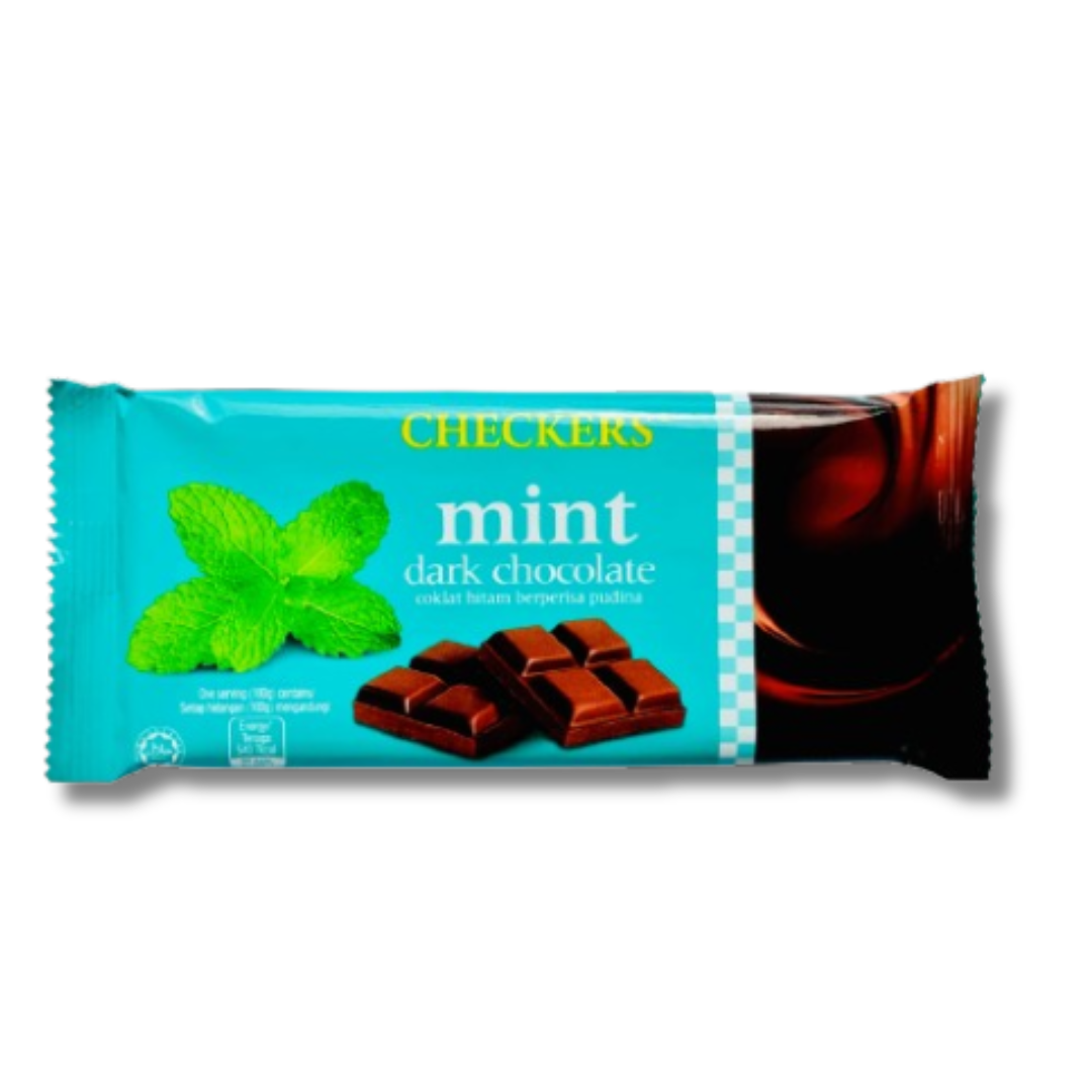 Checkers Mint Dark Chocolate 100g - Mahajana Super