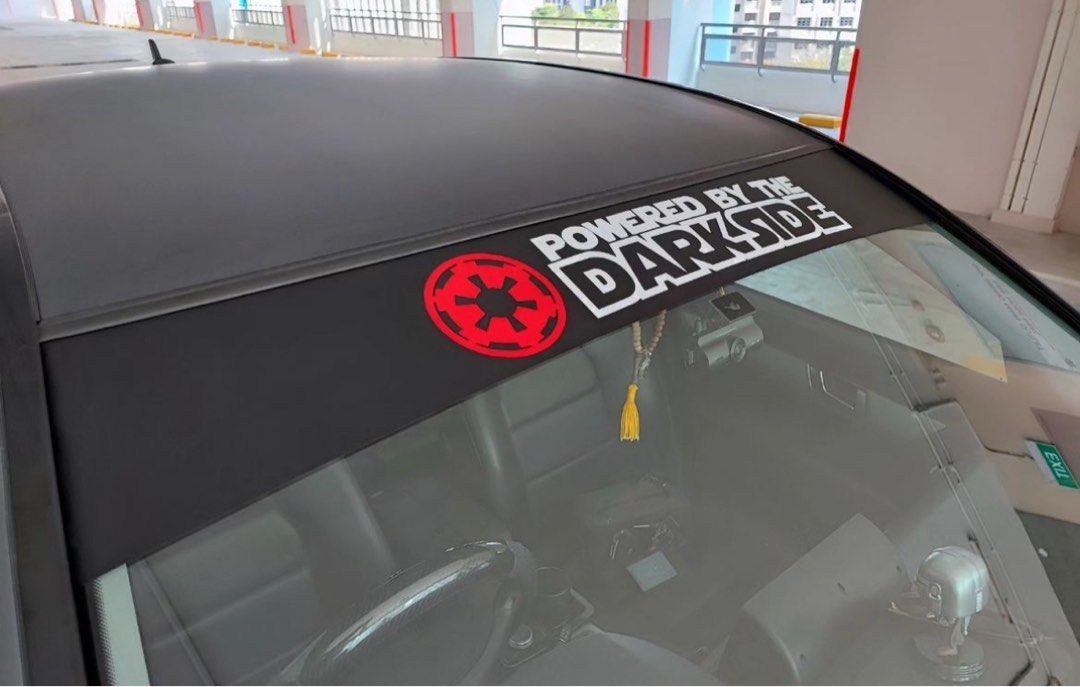 Custom Sunshade Banner for Car/Van with Installation* - KAYSECUSTOMS ...