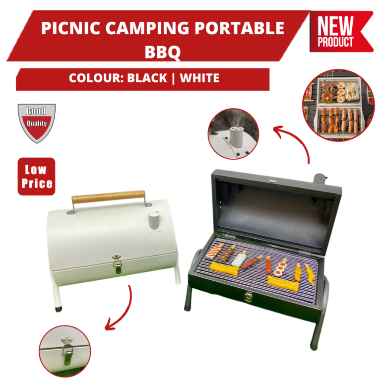 PICNIC CAMPING PORTABLE BBQ - imhero.biz @ Pusat Borong Hero