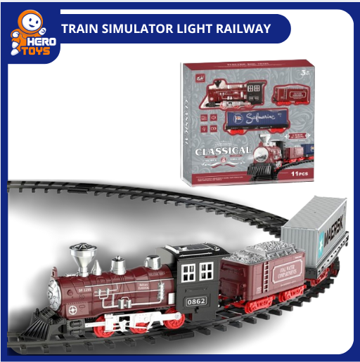 TRAIN SIMULATOR LIGHT RAILWAY - imhero.biz @ Pusat Borong Hero
