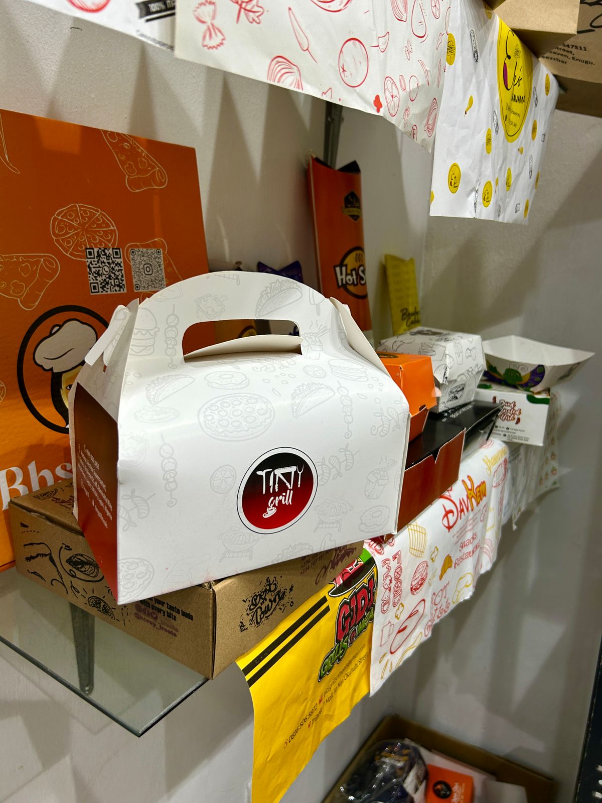 ORDER BRANDED GABLE BOXES - Paper Packs NG | Take App