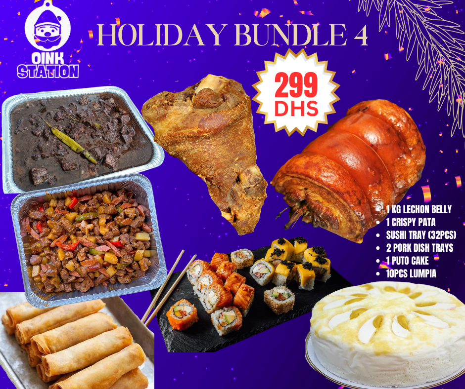 HOLIDAY BUNDLE 4 - OINK STATION HOLIDAYS