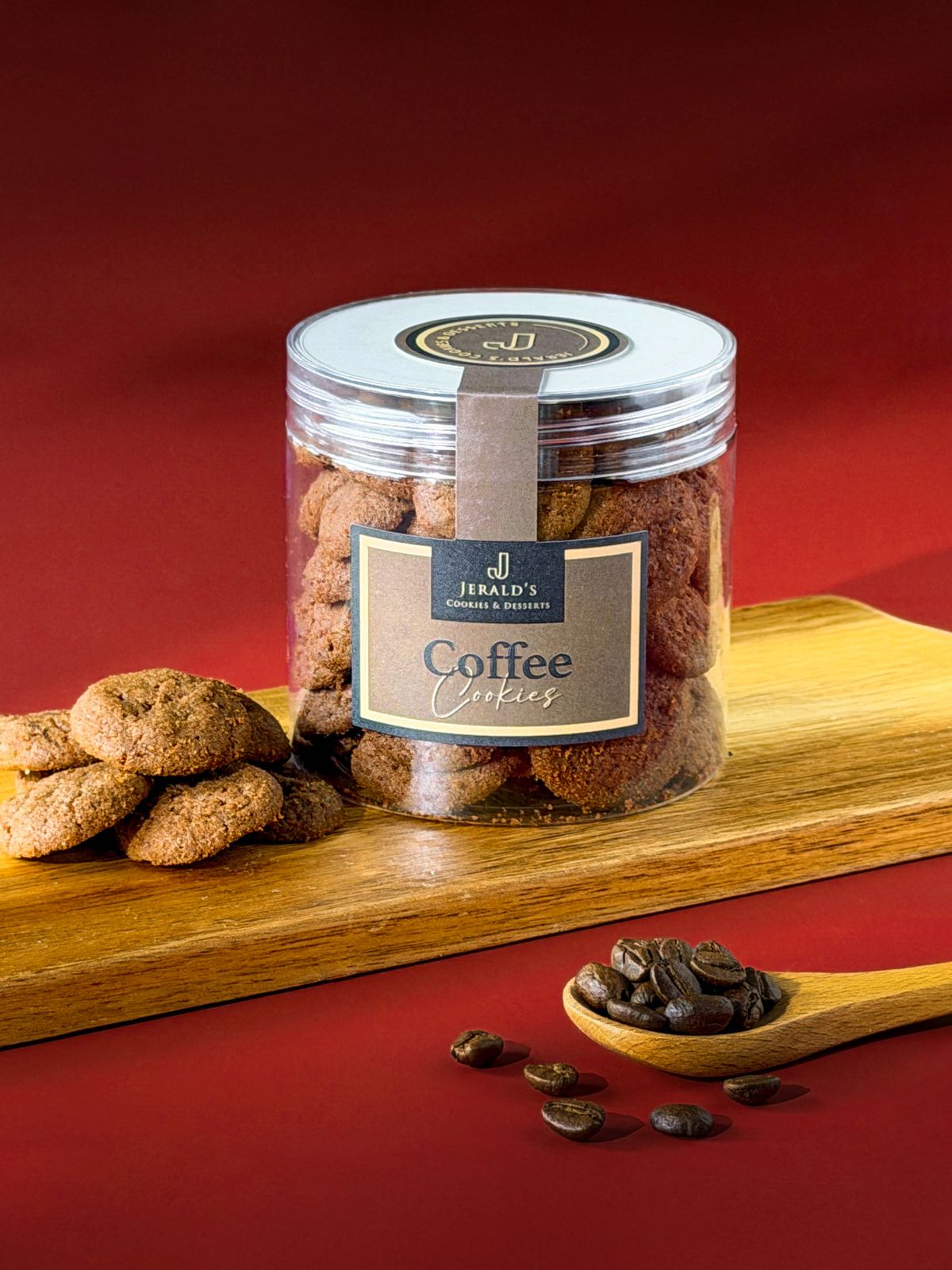Coffee Cookies - Jerald's Cookies And Desserts