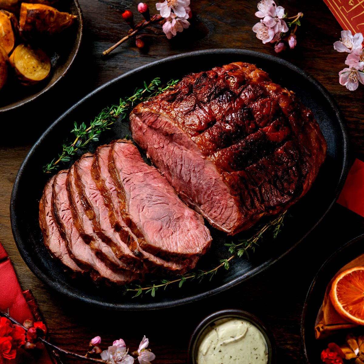 D3 Australian Angus Ribeye Roast (1 kg) - De'Vour | BBQ. Roasts. Catering