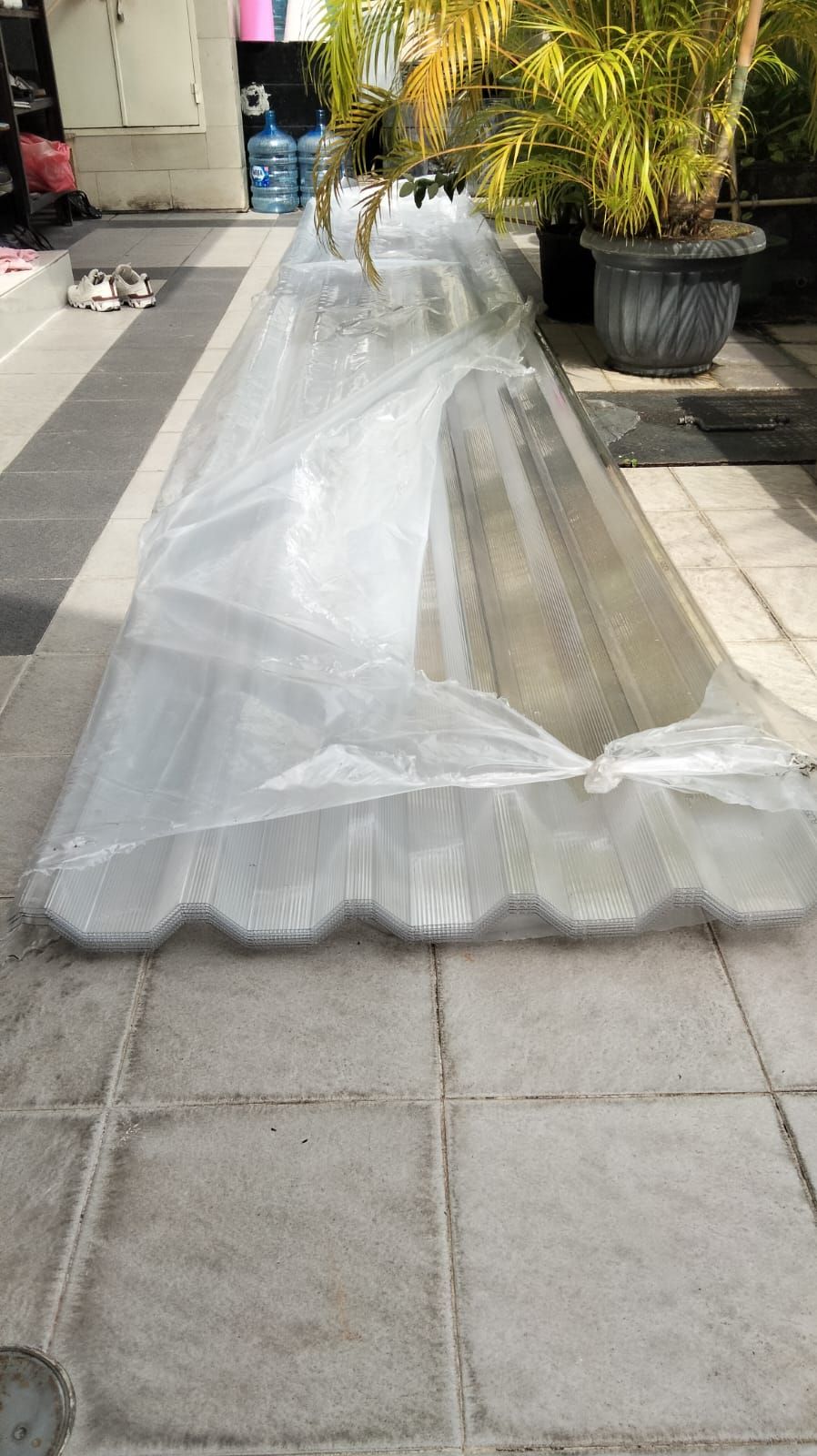 alderon TP 830 4.5mm double layer skyliht alderon bahan polycarbonate ...