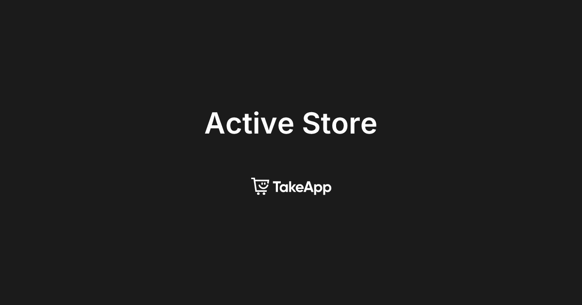 Active Store | Take App