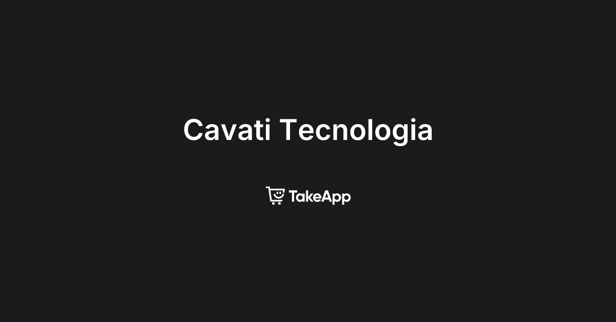 Cavati Tecnologia | Take App