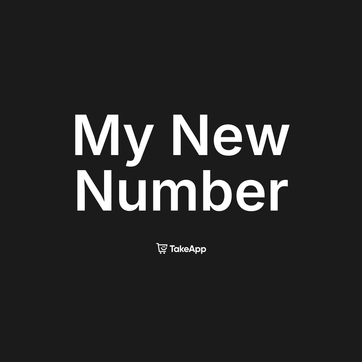 My New Number | Take App