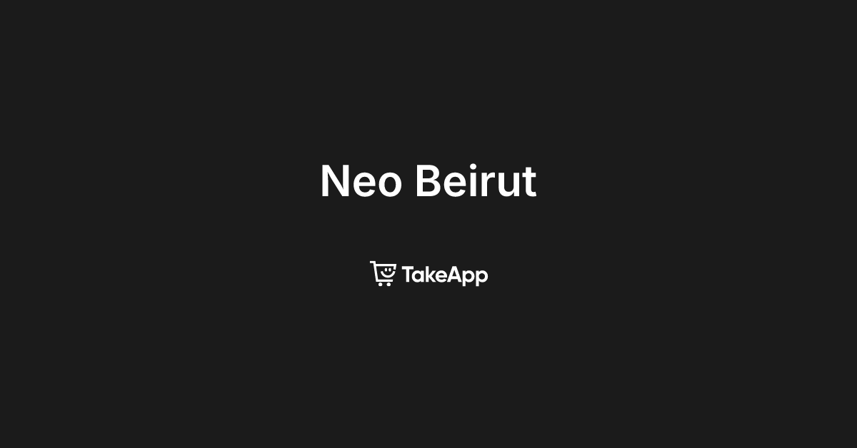 Neo Beirut | Take App