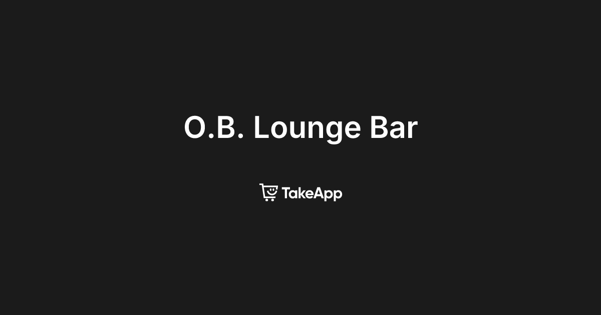 O.B. Lounge Bar | Take App