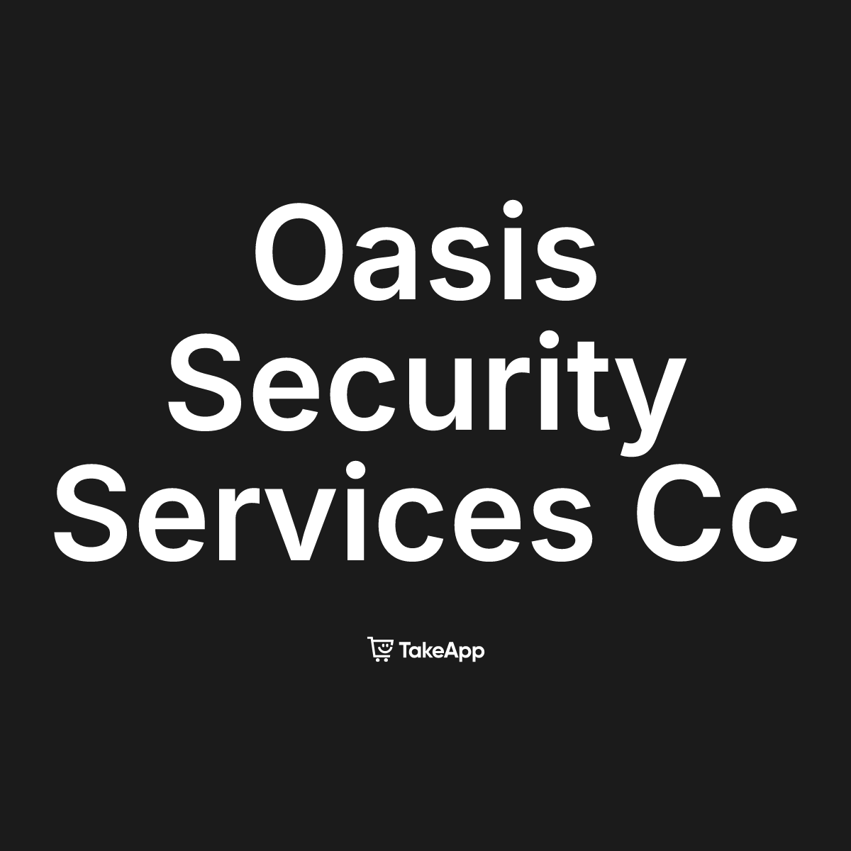 Oasis Security Services Cc | Take App