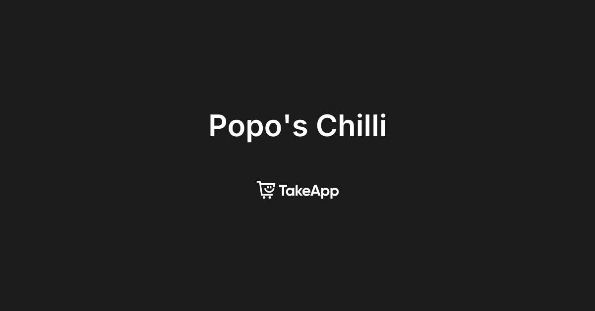 Popo's Chilli | Take App