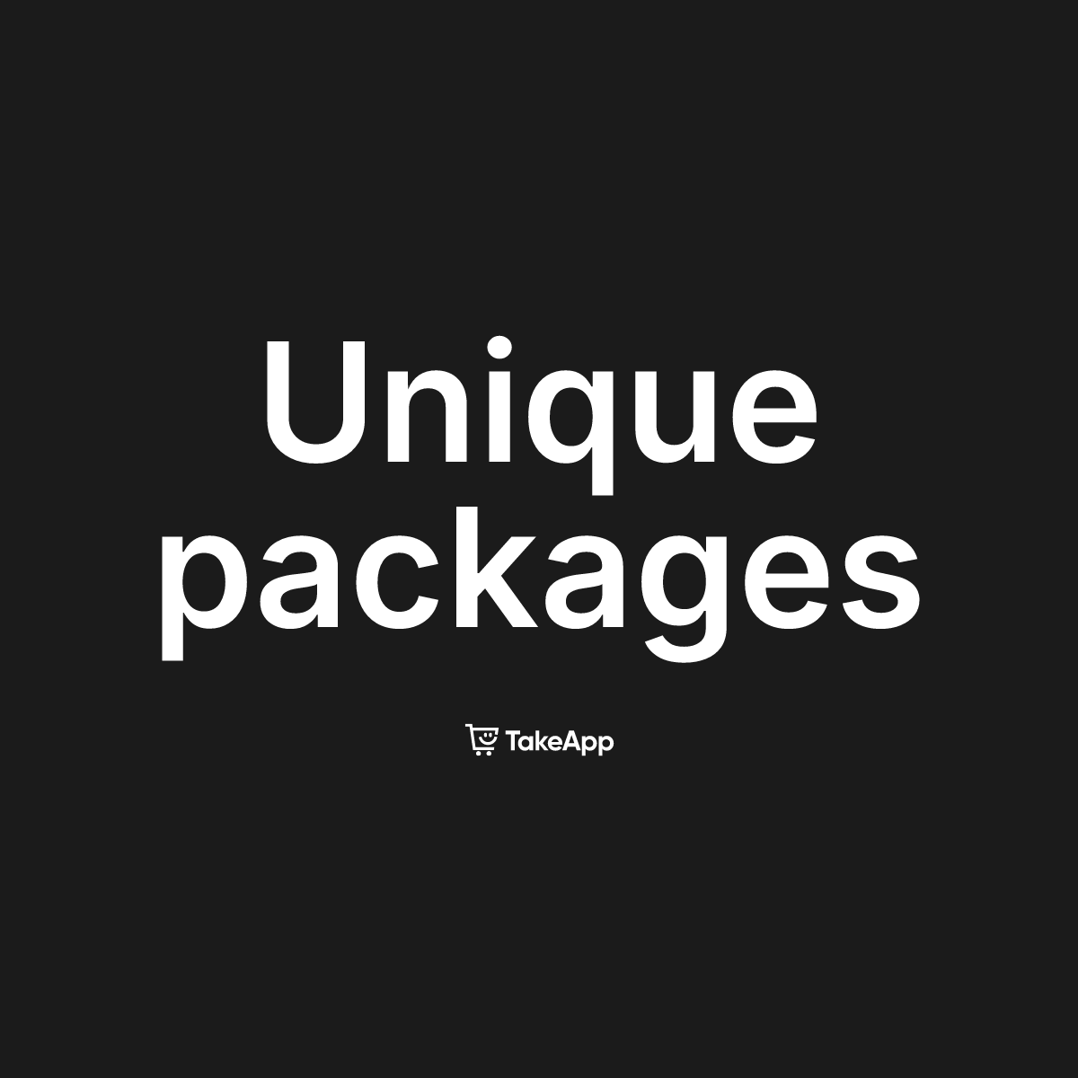 Unique packages | Take App