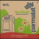 Parmalat Everfresh UHT Full Cream Milk Pack 6 x 1L - Muncho