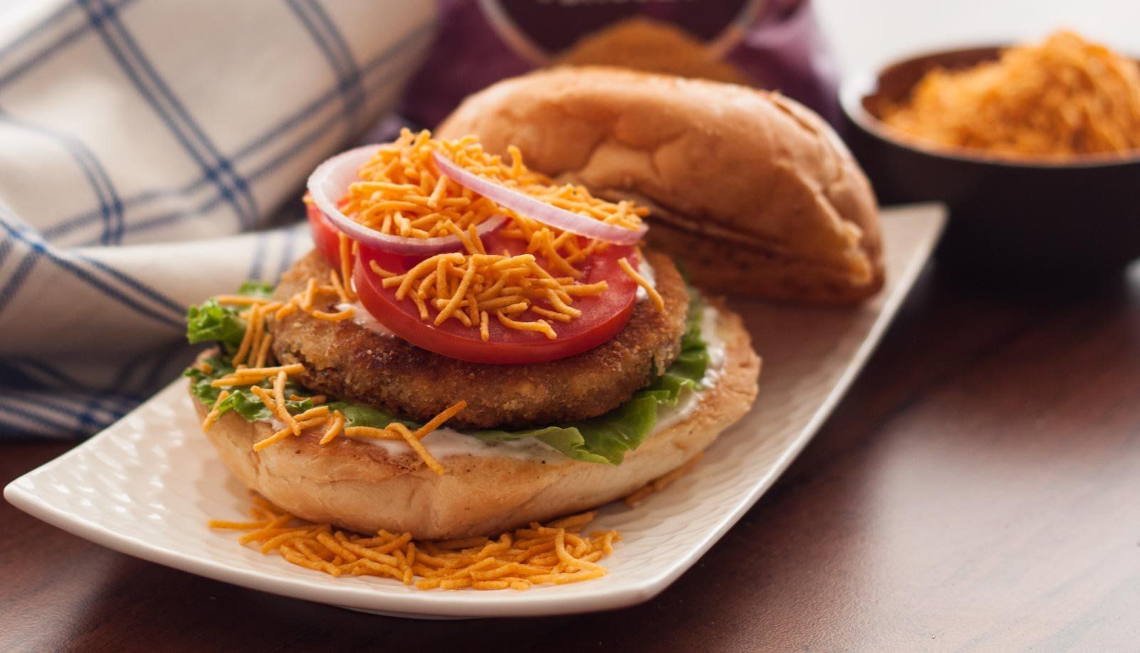 H'n'D Aloo Bhujia Burger - H'n'D Social - Food & Gaming Cafe | Take App