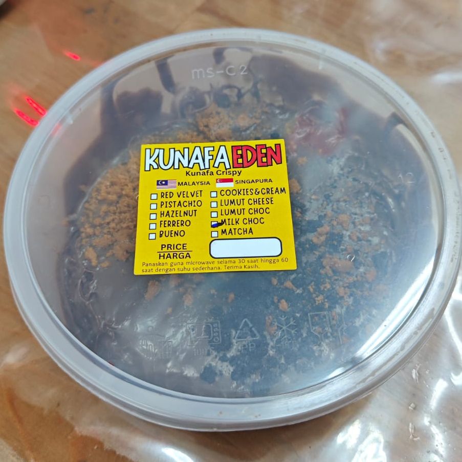 KUNAFA EDEN MILK CHOCOLATE - DS FROZEN | Take App