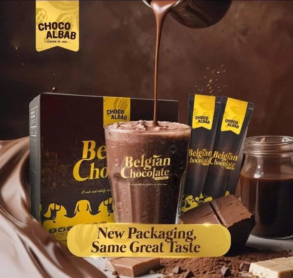 Choco Albab Premium Belgian Chocolate Drink - Dee Beaute Wellness ...