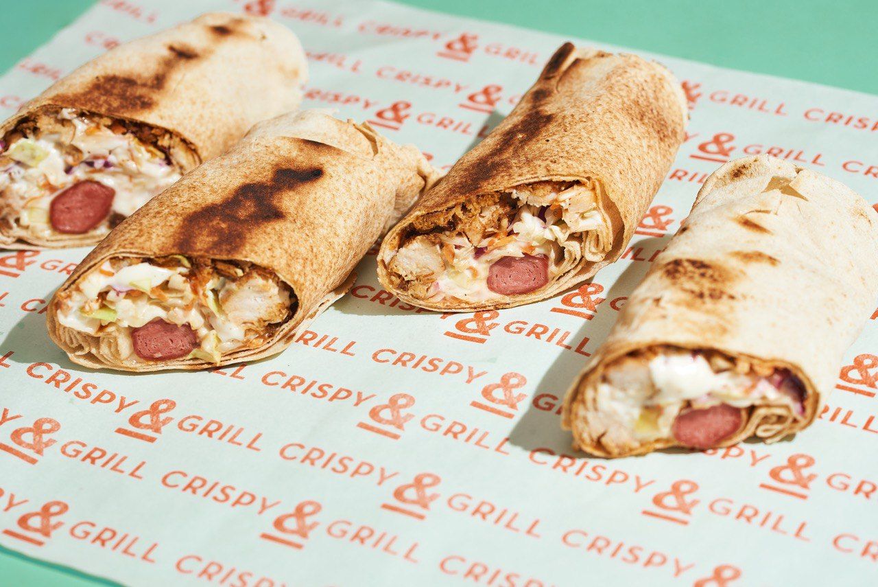 Mini Shawama Wraps - Crispy &Grill by Grubs Republic | Take App