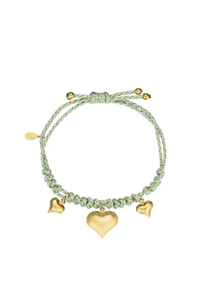 Green & Gold bracelet - The Missing Piece Ltd | Take App