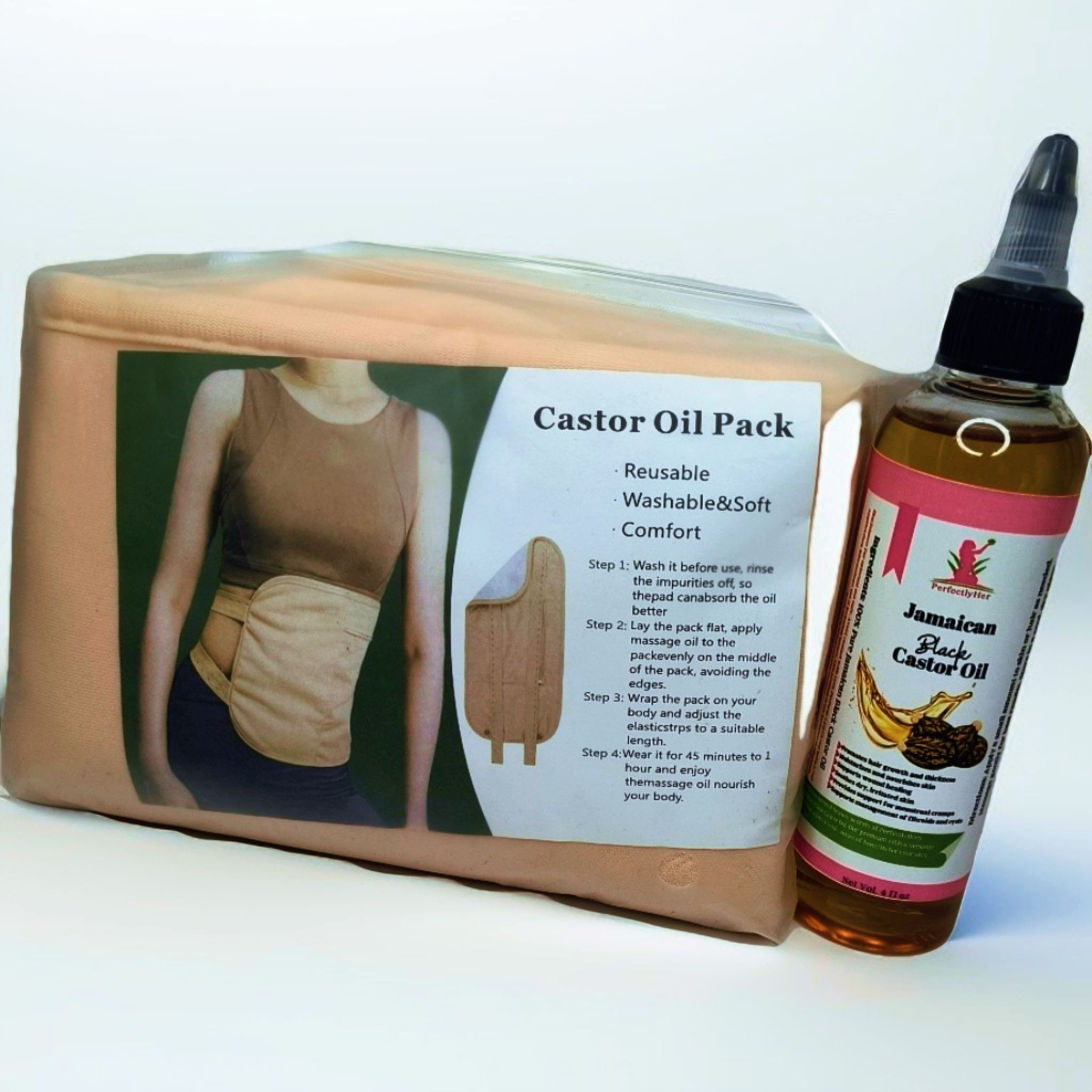 Castor Oil Pack Combo - Perfectlyher | Take App