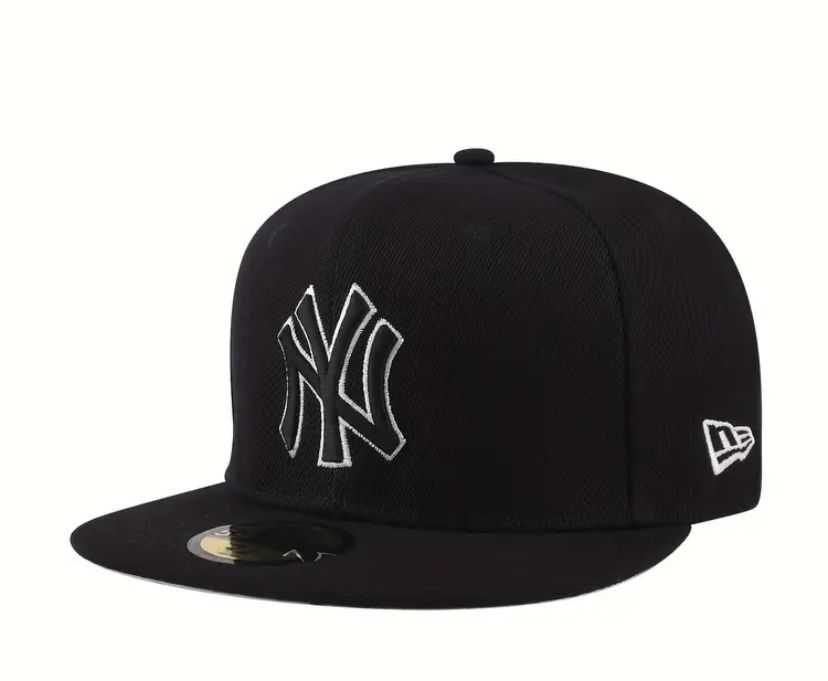Yankees 59FIFTY MLB Basic Scarlet / Black CAPS - Capped Creativity ...
