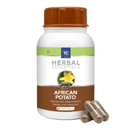 African Potato Capsules (60) - Table Charm Windhoek Central ...