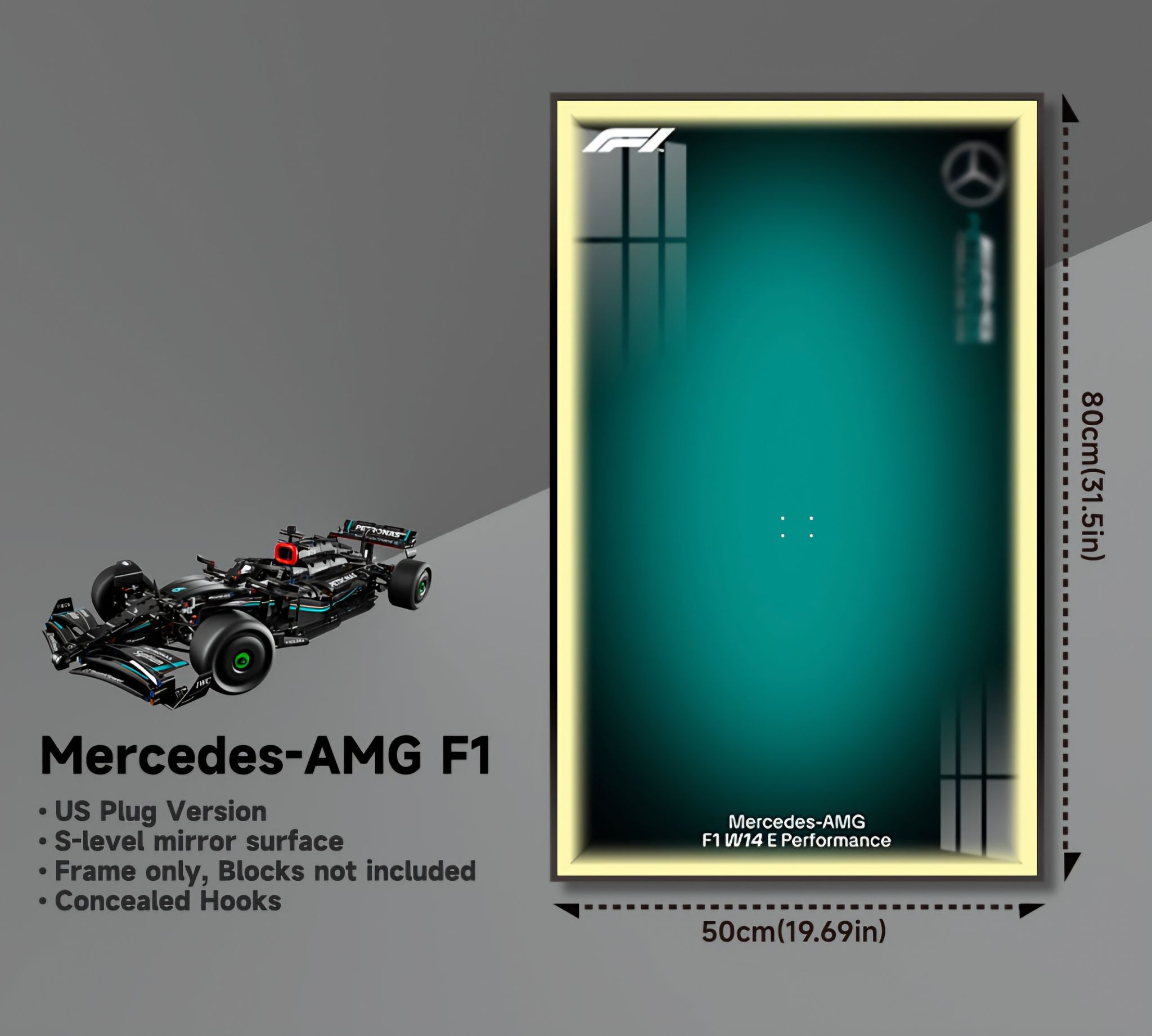 Mercedes AMG F1 frame - Ric&Dom | Take App