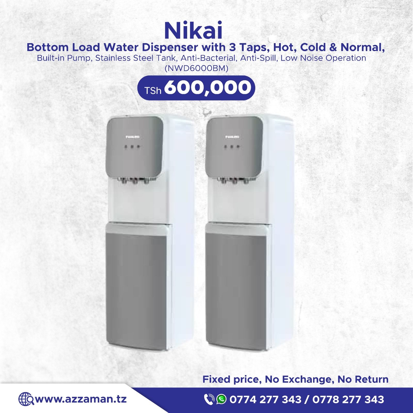Nikai Water Dispenser - Az-Zaman Household