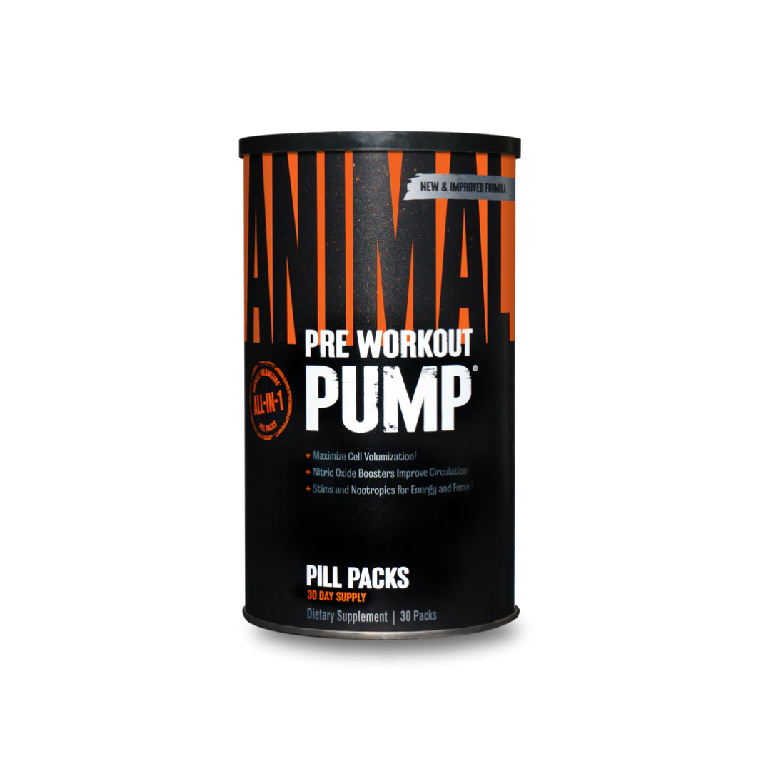 Animal, Animal Pump Pre Workout Nitric Oxide 30 Pak - MuscleMall Malaysia
