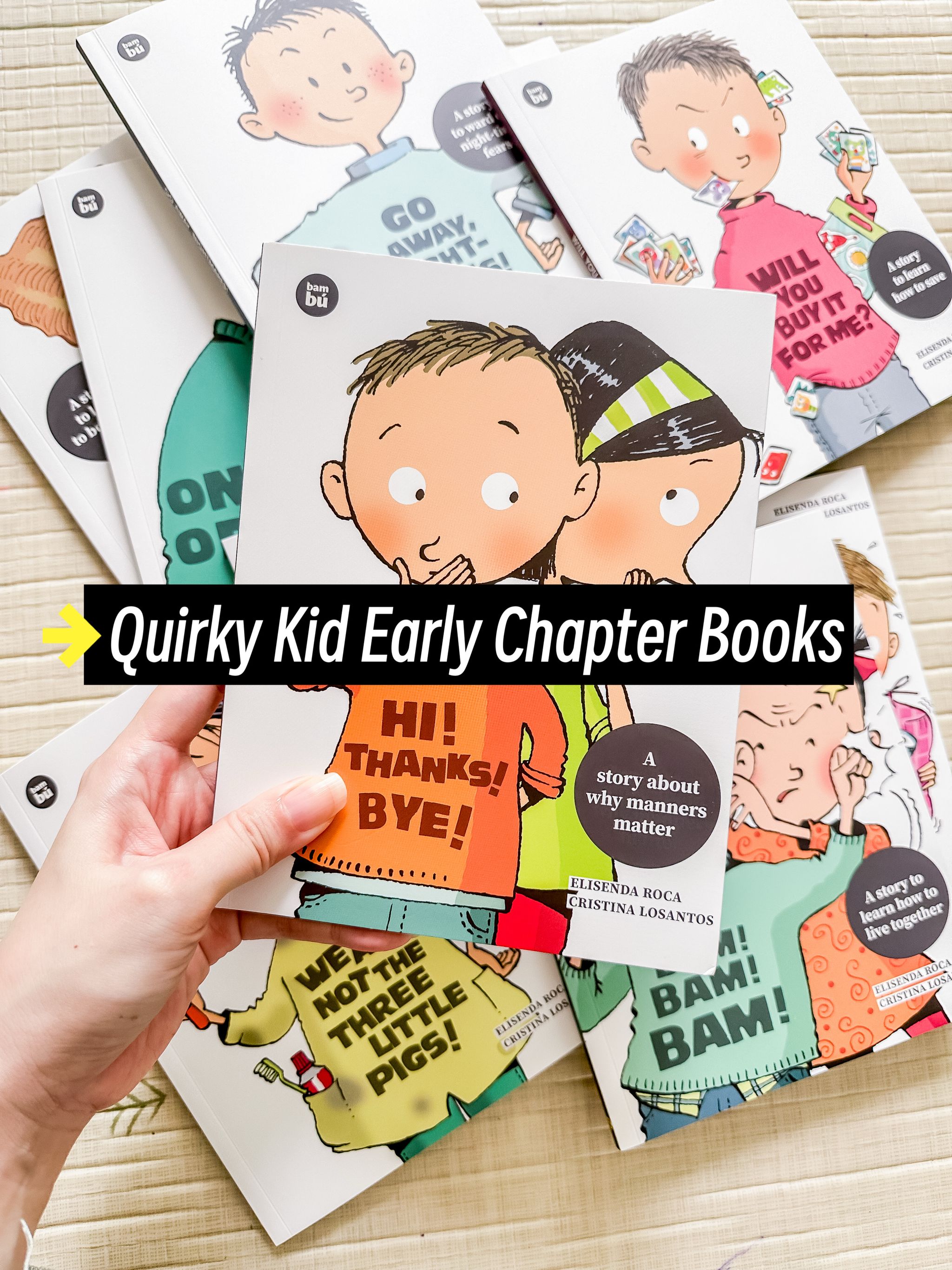 [Original] Quirky Kid Early Chapter Books - The Nic Pick | Take App