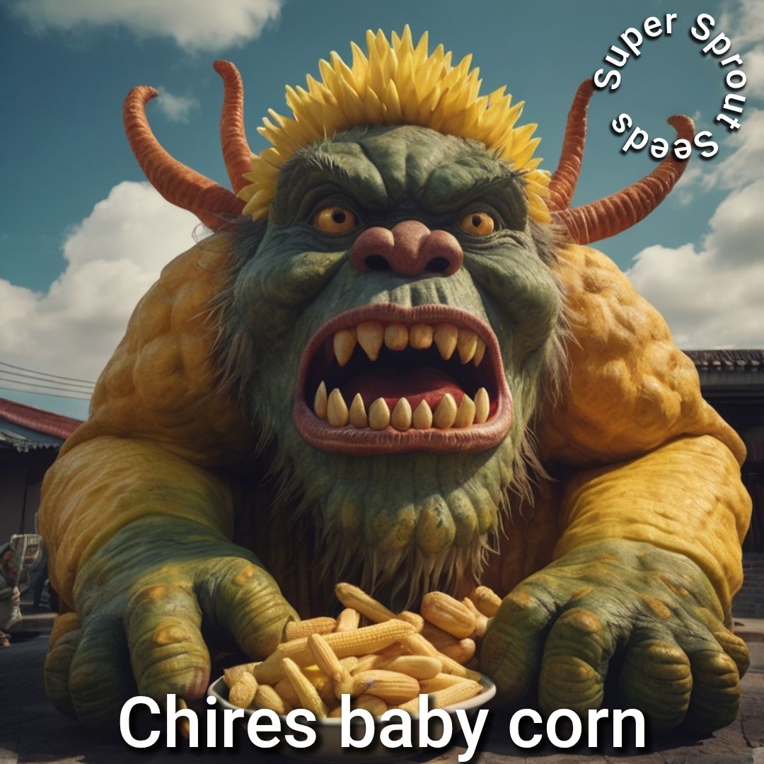 🌽CHIRES BABY CORN🌽 x 25 organic seeds - Supersprout | Take App