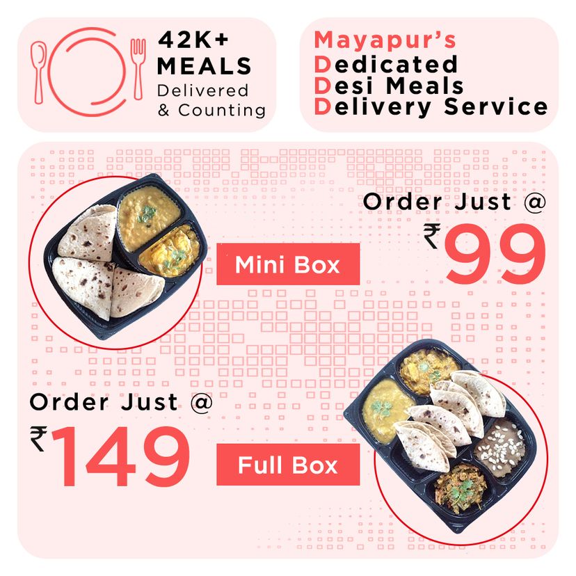 Prasadam Box - Prasadam Delivery | Order Prasadam Online in Shri Dham ...